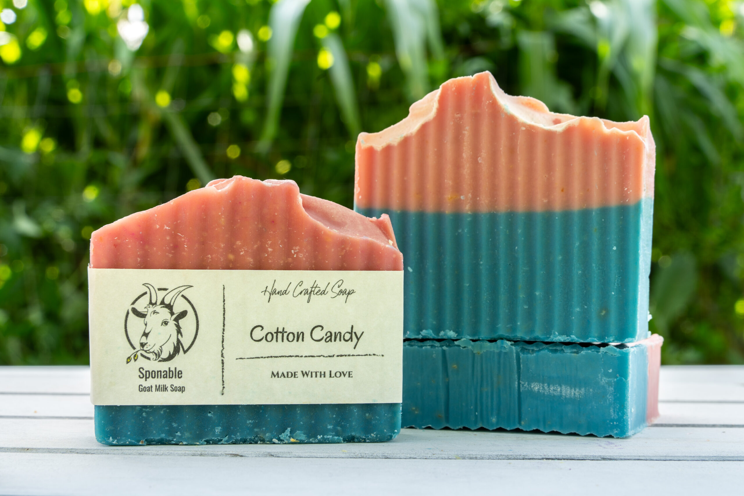 Cotton Candy Goat Milk Soap – Sponable Goat Milk Soap & More